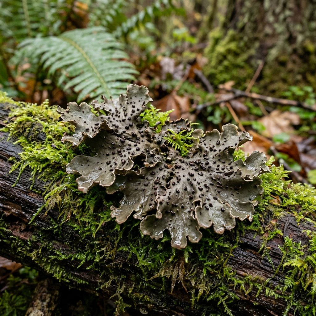 Flaky Freckle Pelt Lichen (Peltigera Britannica) Identification ...