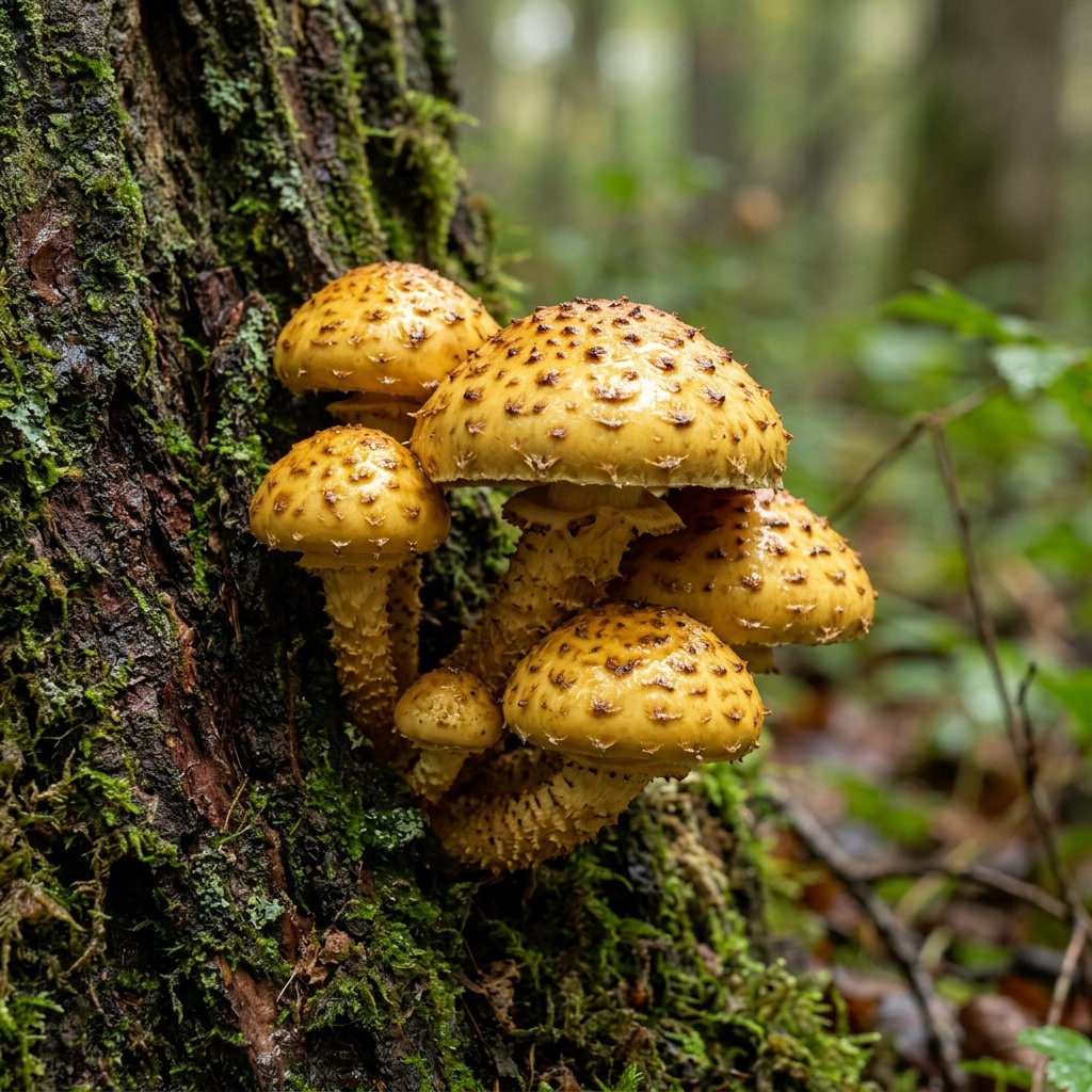Golden Pholiota (Pholiota Aurivella) Identification & Edibility - Plantiary