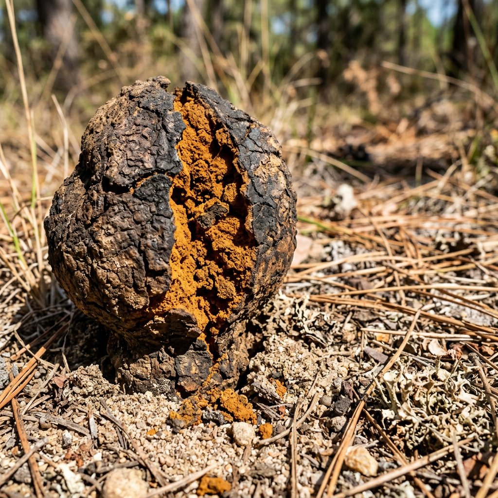 Bohemian Truffle (Pisolithus Arhizus) Identification & Edibility ...