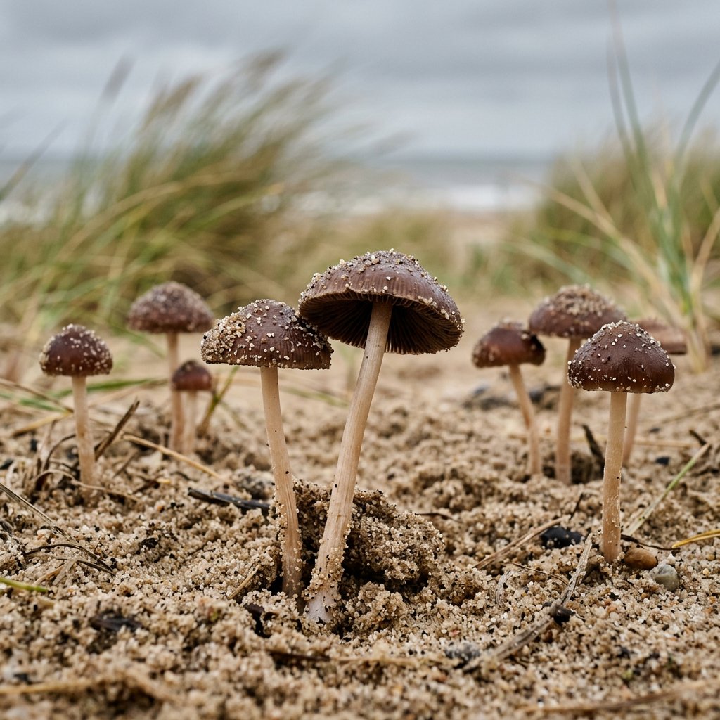Beach Brittlestem (Psathyrella Ammophila) Identification & Edibility ...