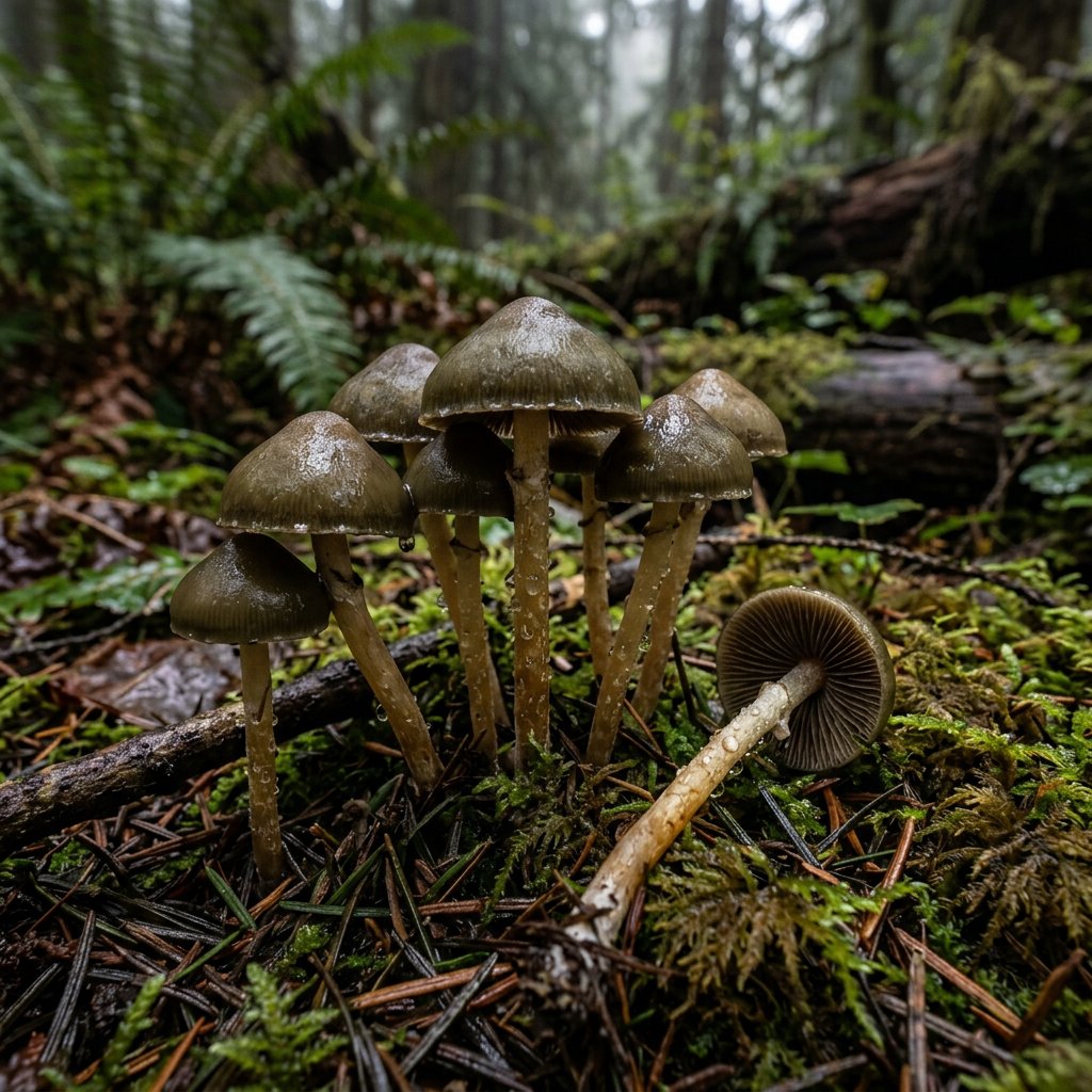 Psilocybe Baeocystis Identification & Edibility - Plantiary