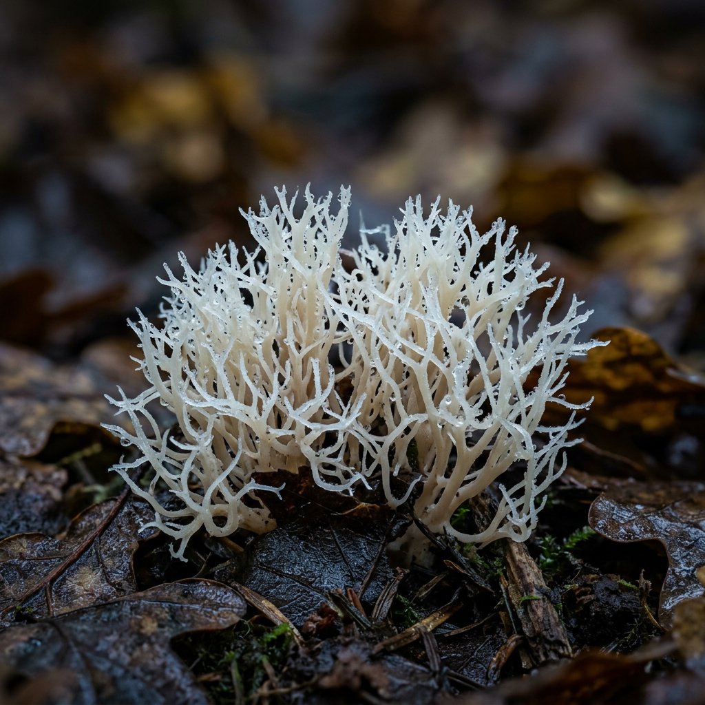 Pterula Multifida Identification & Edibility - Plantiary