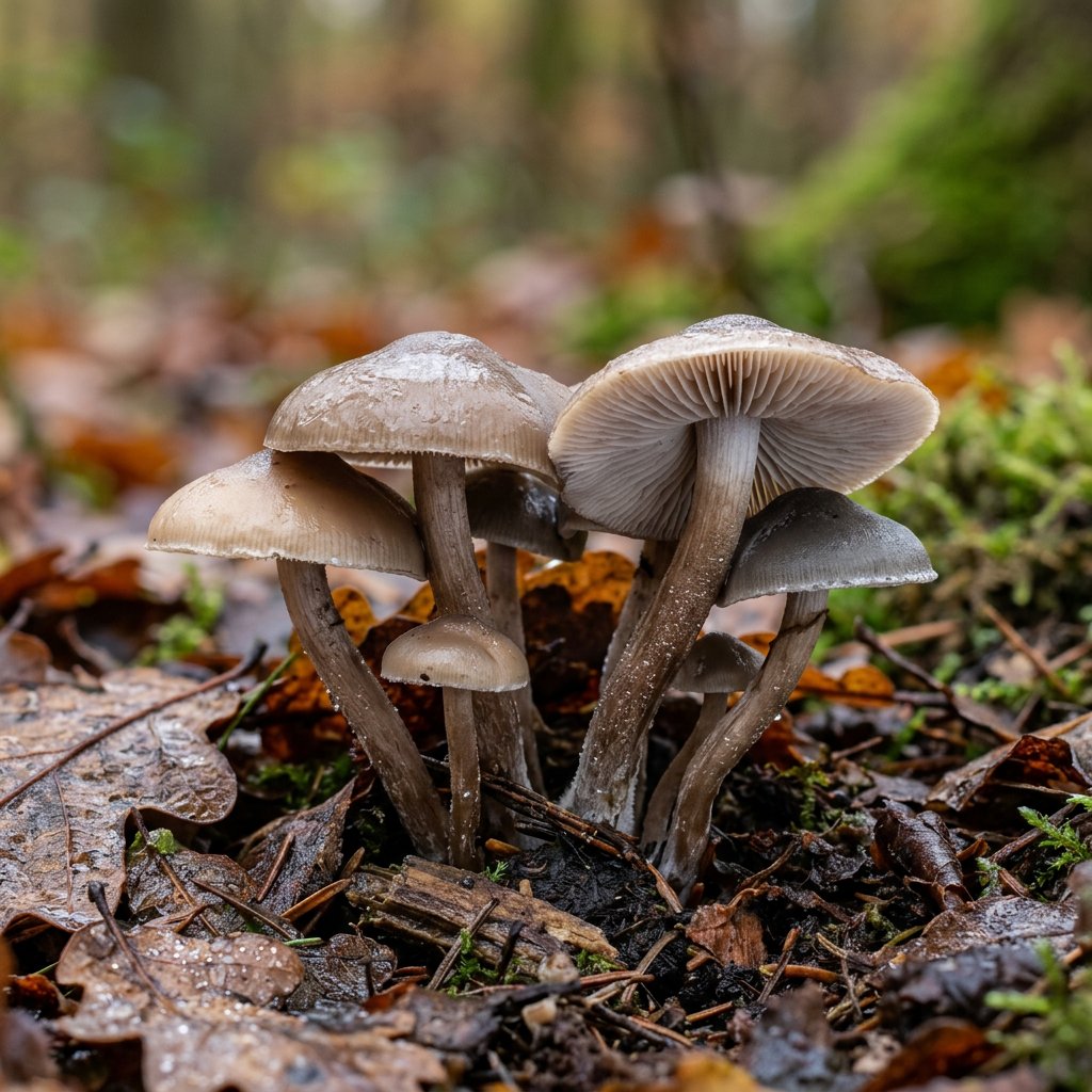 Rhodocollybia Asema Identification & Edibility - Plantiary