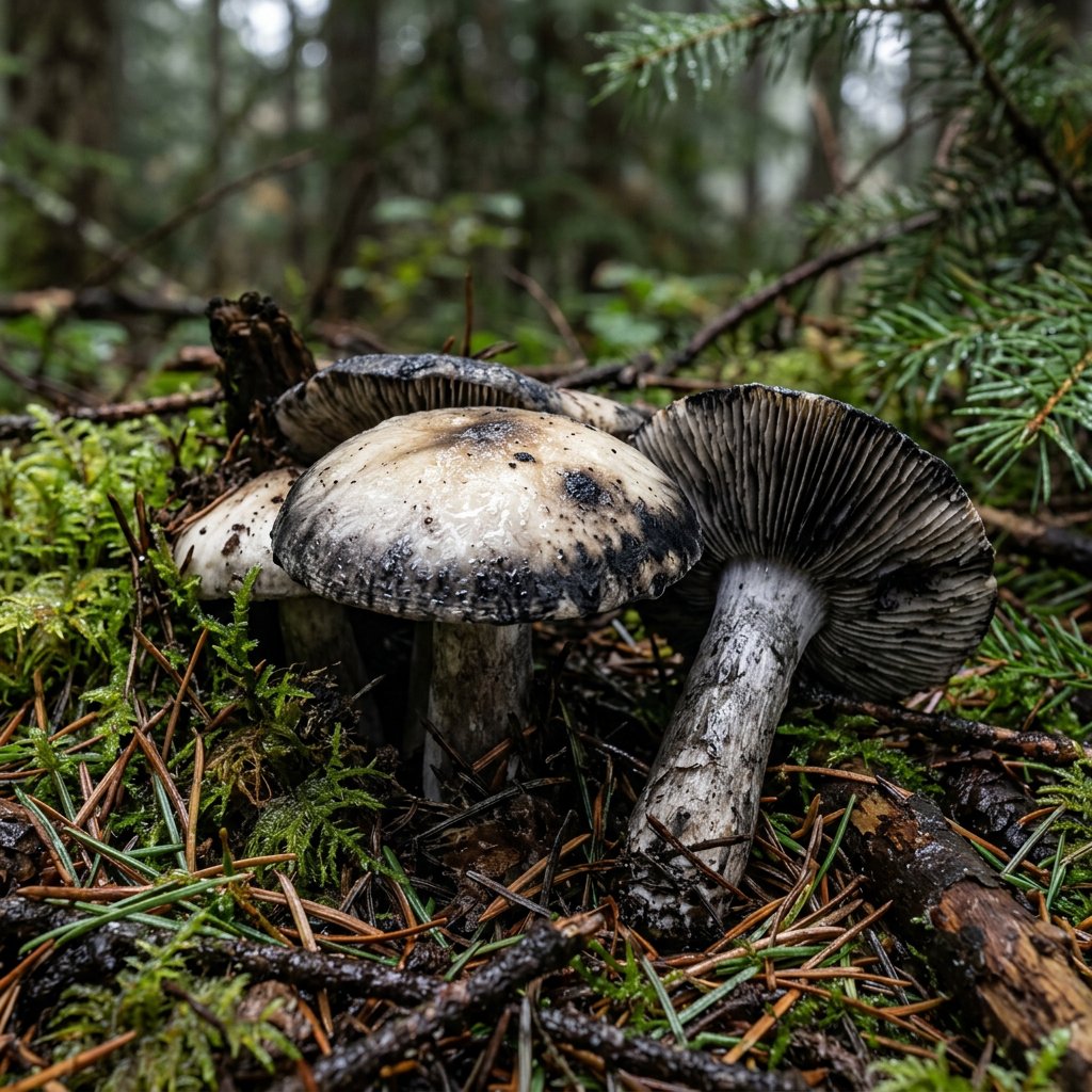 Blackening Russula (Russula Albonigra) Identification & Edibility ...
