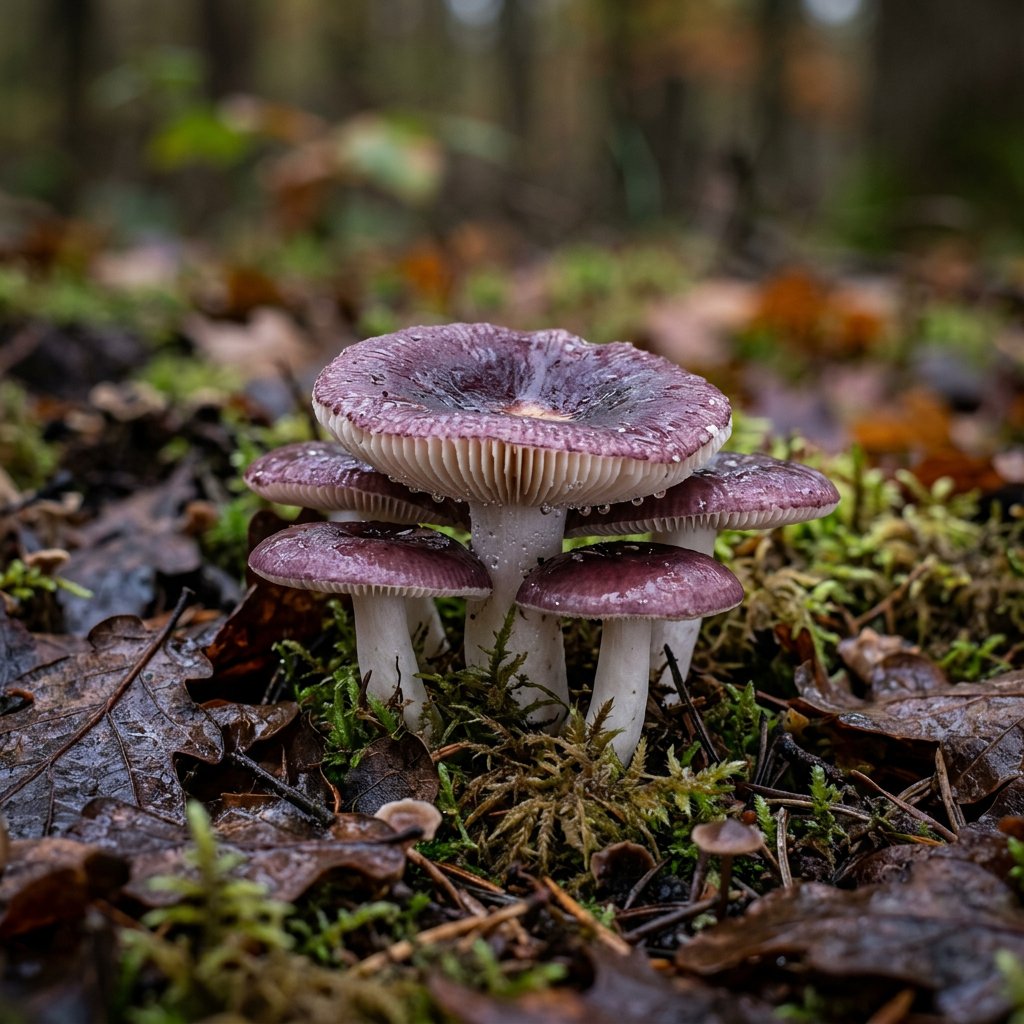 Fragile Brittlegill (Russula Fragilis) Mushroom Identification, Habitat ...