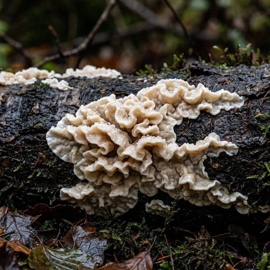 Enveloping Crust (Sebacina Incrustans) Identification & Edibility ...