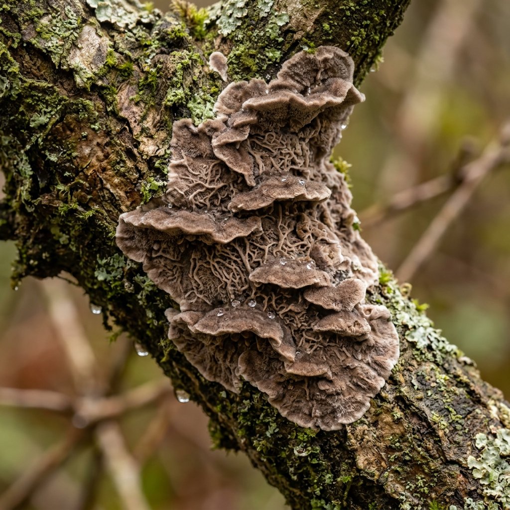 Septobasidium Identification & Edibility - Plantiary