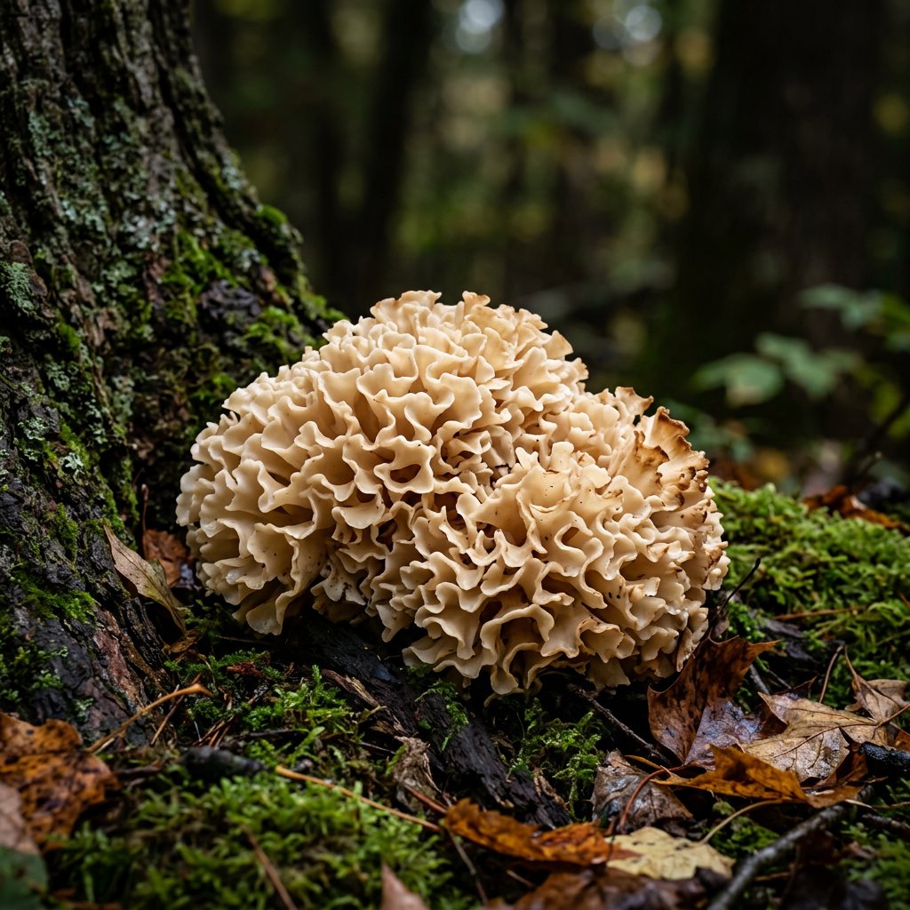 Eastern Cauliflower Mushroom (Sparassis Spathulata) Identification ...