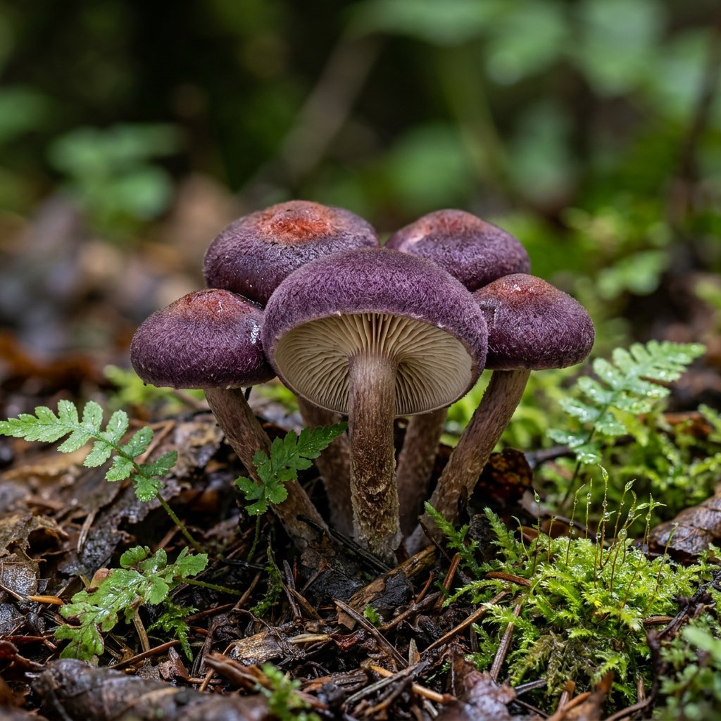 Xanthoconium Purpureum Identification & Edibility - Plantiary