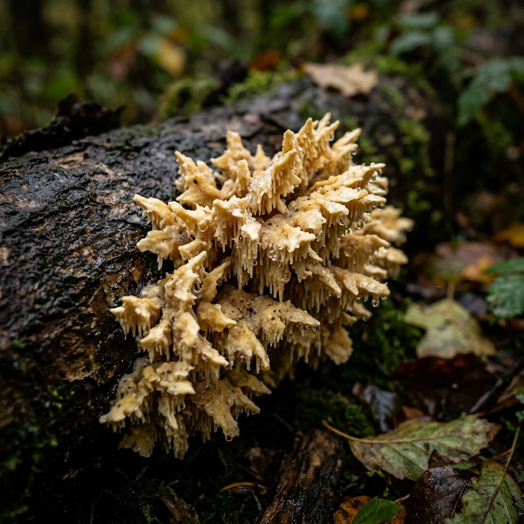 Xylodon Raduloides Identification & Edibility - Plantiary